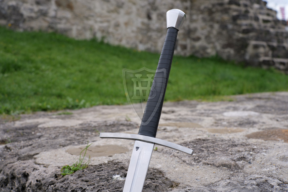 1,5 hand sword for fencingtrainings, with back-folded tip - HEMA